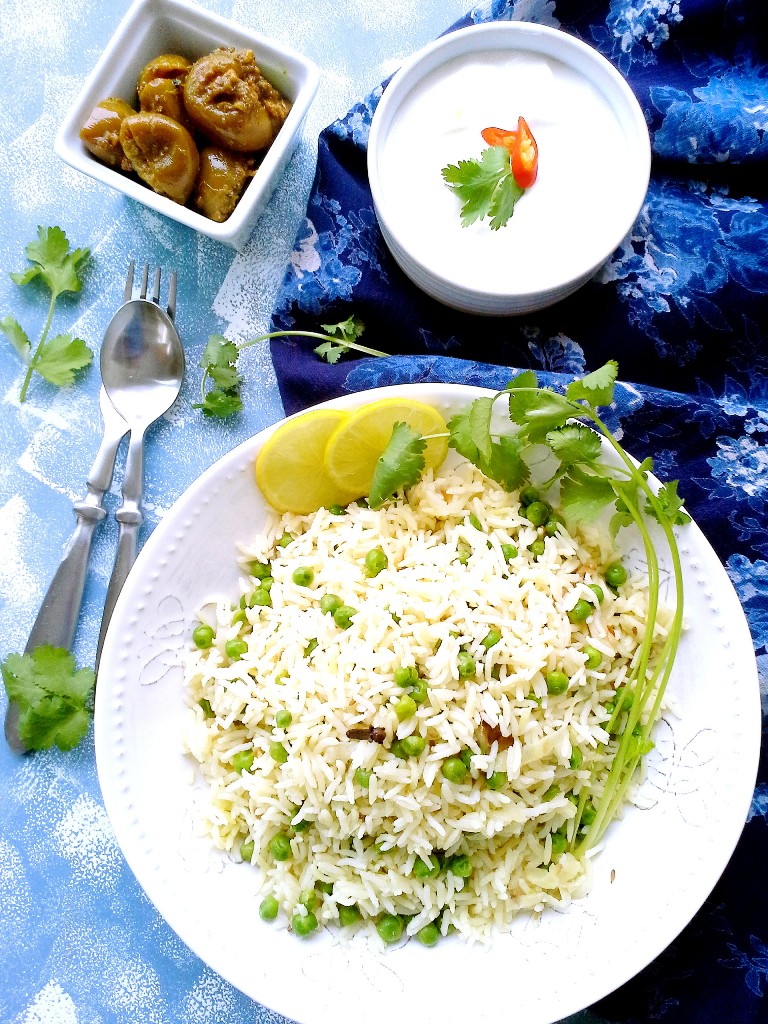 Matar Pulao Recipe How To Make Matar Pulao Raj S Kitchen